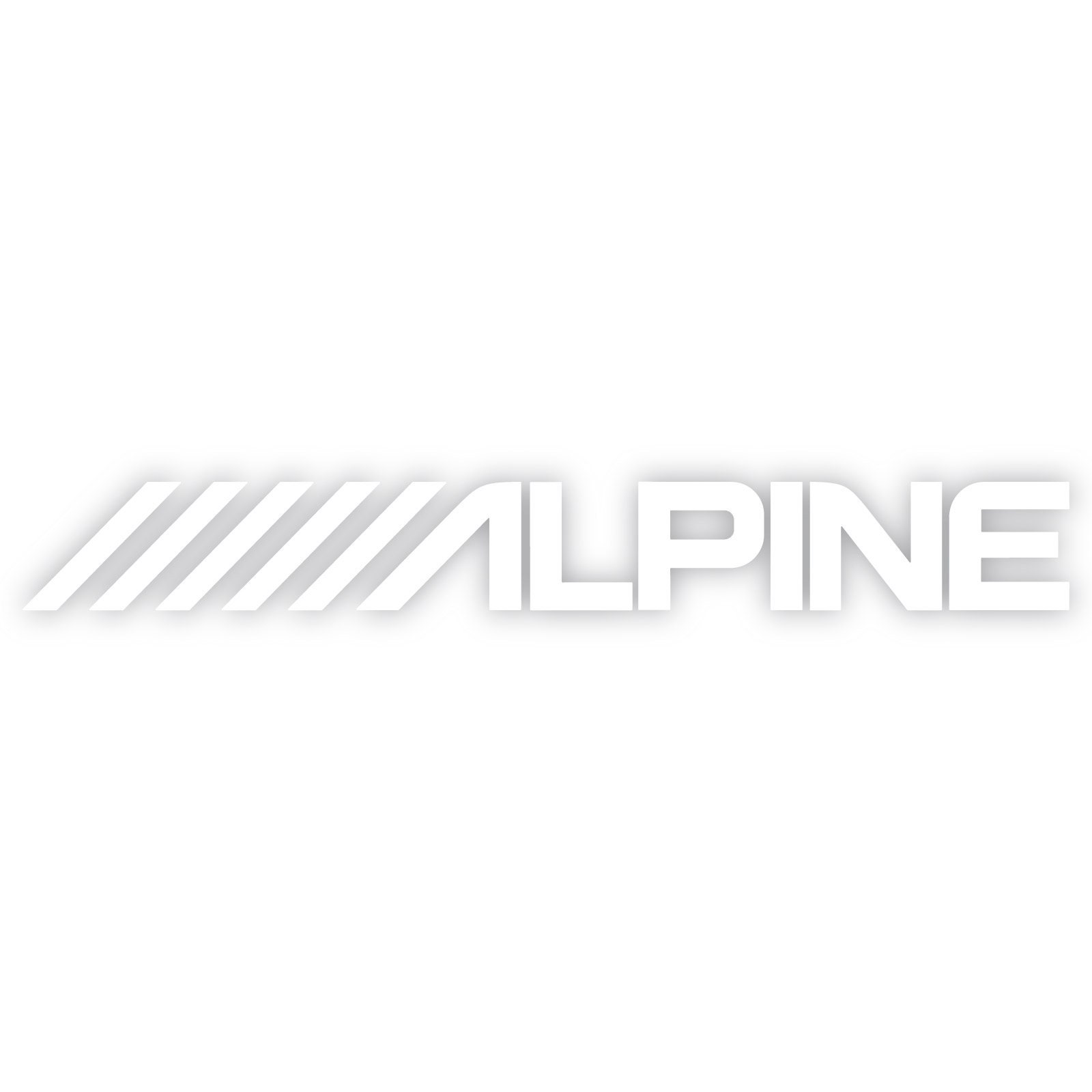 Alpine Logo Vinyl Decal Car Window Bumper Sticker Truck Audio - Etsy