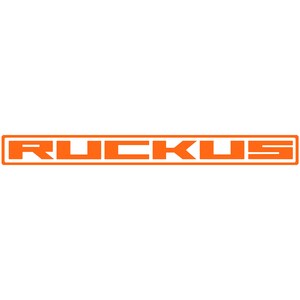 Ruckus Logo Vinyl Decal Car Window Bumper Sticker (2x) Select Color ...