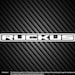 Ruckus Logo Vinyl Decal Car Window Bumper Sticker (2x) Select Color ...
