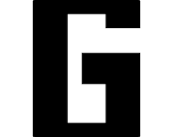 Varsity Letter C Decal Sticker Vinyl Window Laptop College | Etsy