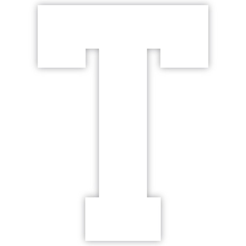 Varsity Letter T Decal Sticker Vinyl Window Laptop College - Etsy UK