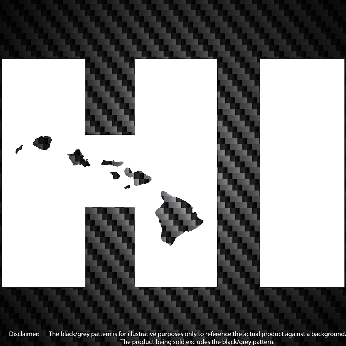 Hawaiian Island HI Vinyl Decal Sticker Car Window Bumper - Etsy