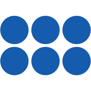 Circle Circles Pack Set Vinyl Decal Car Window Bumper Sticker Polka ...