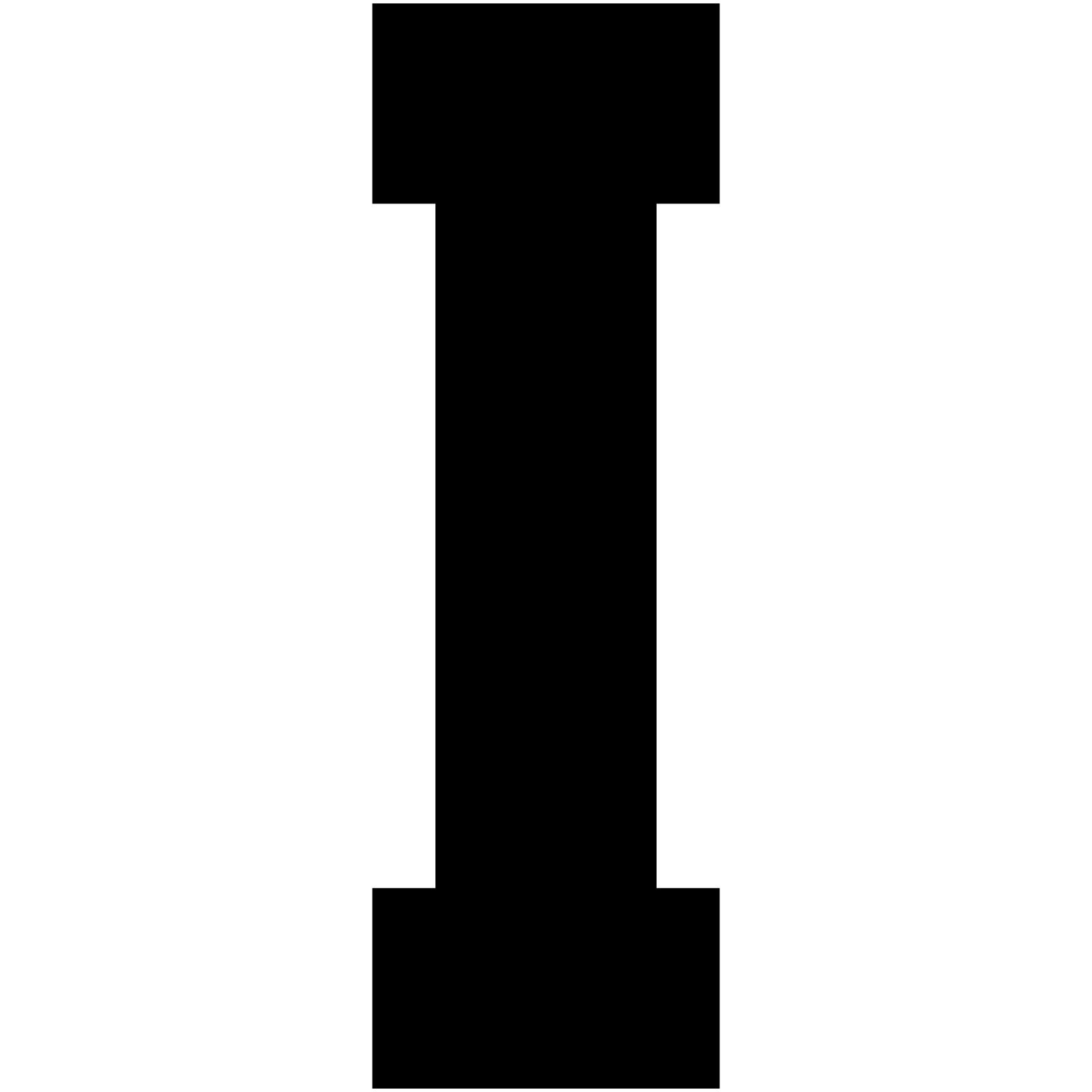 Varsity Letter I Decal Sticker Vinyl Window Laptop College | Etsy