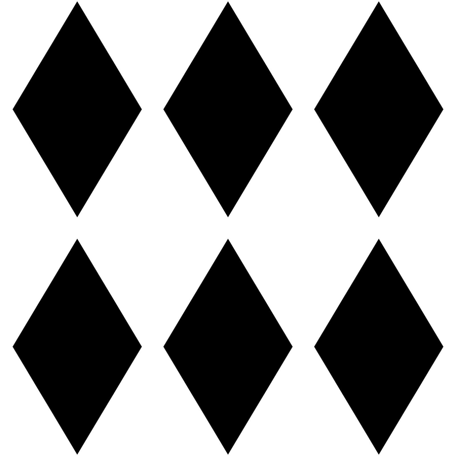 Diamond Diamonds Pack Set Vinyl Decal Car Window Bumper Sticker Shapes ...