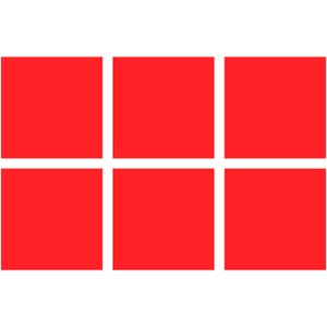 Square Squares Pack Set Vinyl Decal Car Window Bumper Sticker Shapes ...