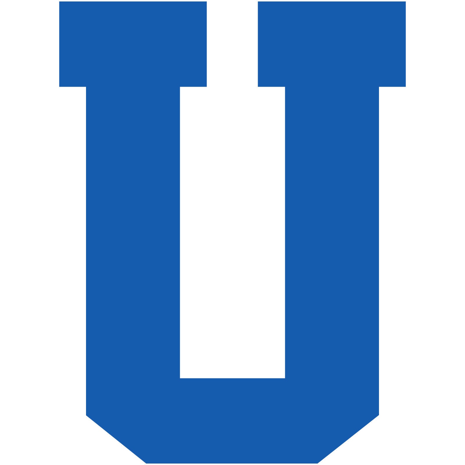 Varsity Letter U Decal Sticker Vinyl Window Laptop College Athletic ...
