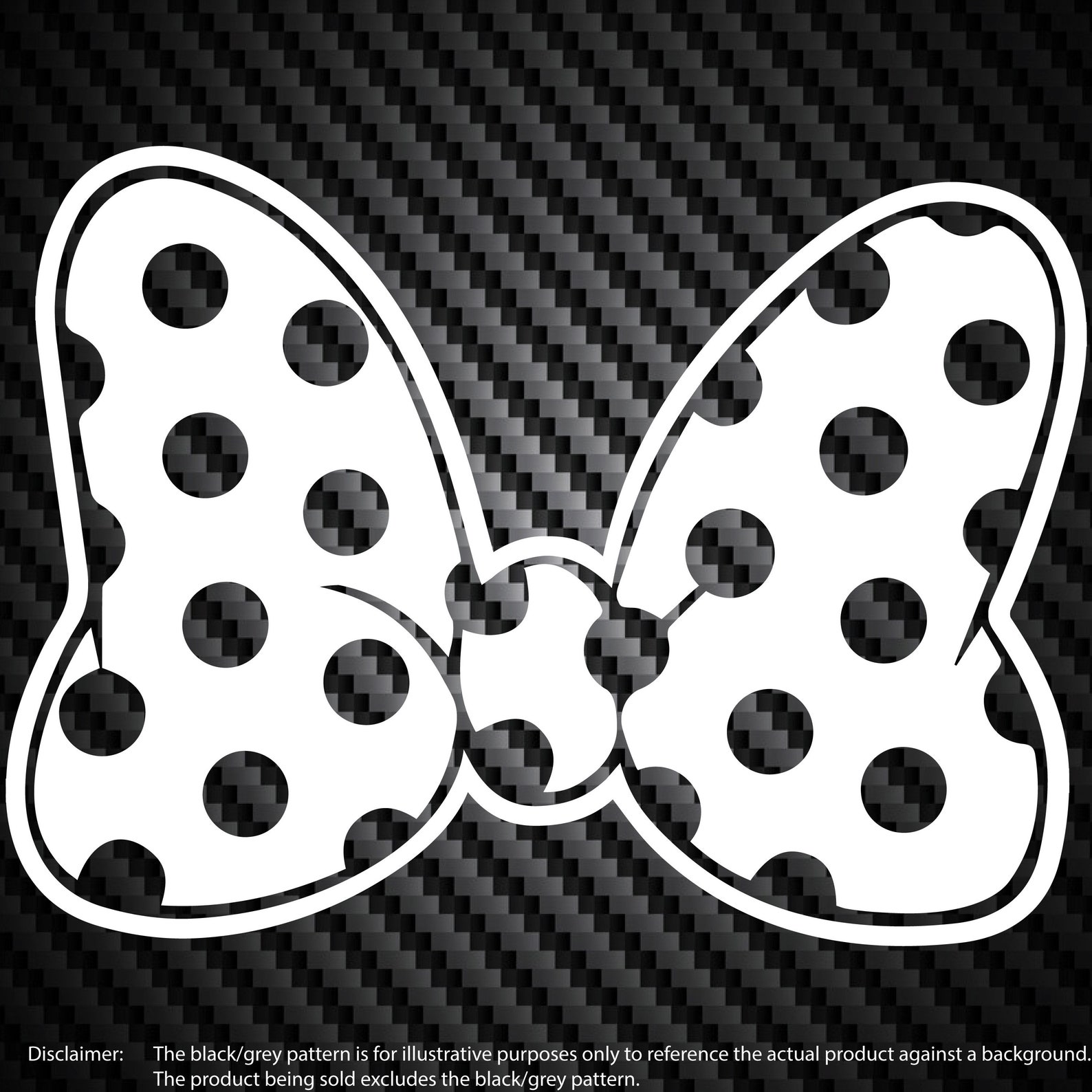 Minnie Mouse Bow Vinyl Decal Car Window Bumper Sticker Disney - Etsy España