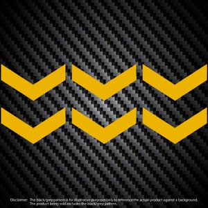 Chevron Chevrons Pack Set Vinyl Decal Car Window Bumper Sticker Shapes ...