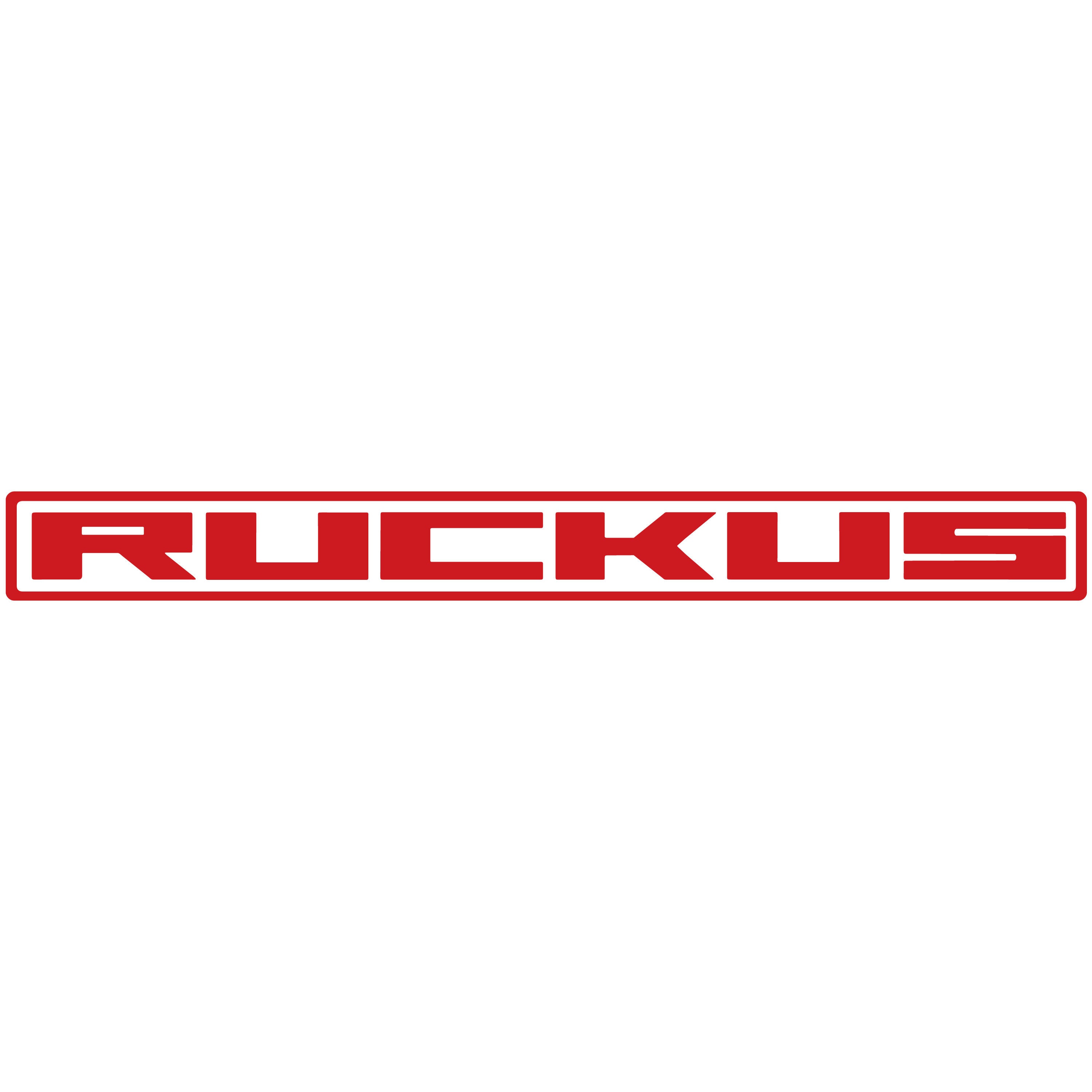Ruckus Logo Vinyl Decal Car Window Bumper Sticker 2x Select | Etsy