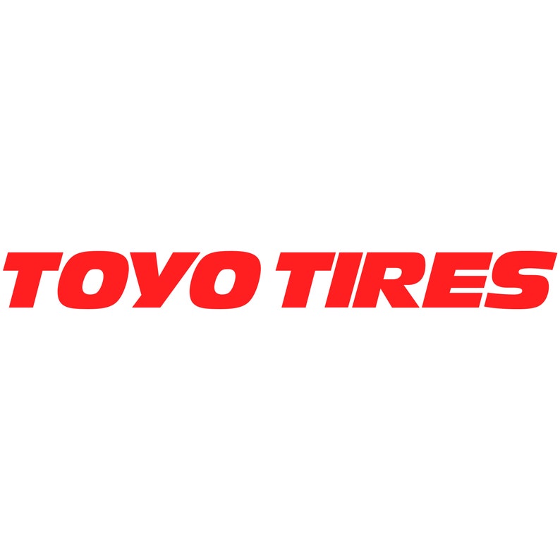 Toyo Tires Logo Vinyl Decal Car Window Bumper Sticker Truck - Etsy