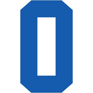 Varsity Number 0 Decal Sticker Vinyl Window Laptop College Athletic ...