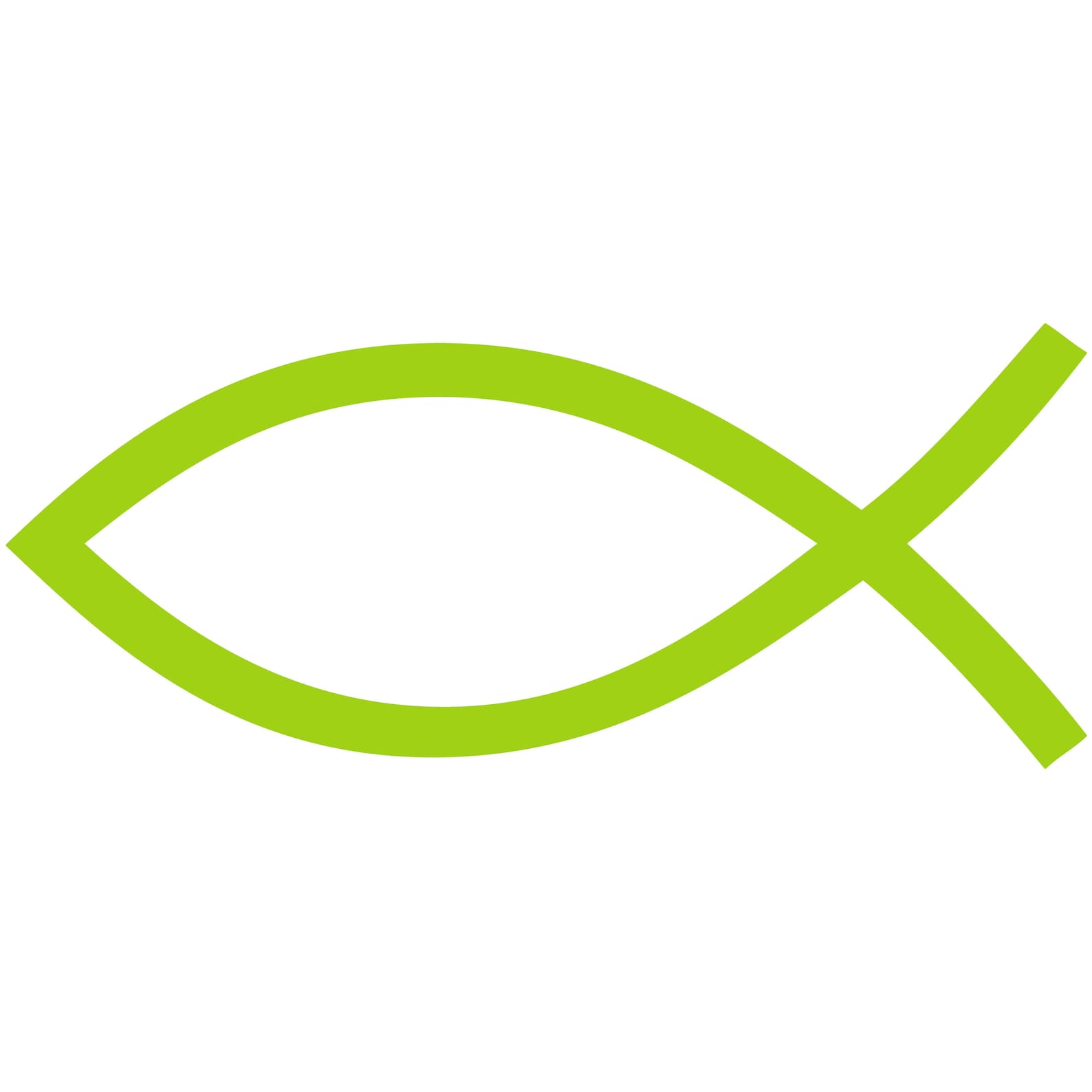 Jesus Fish Vinyl Decal Car Truck Window Bumper Sticker (2x) Select ...