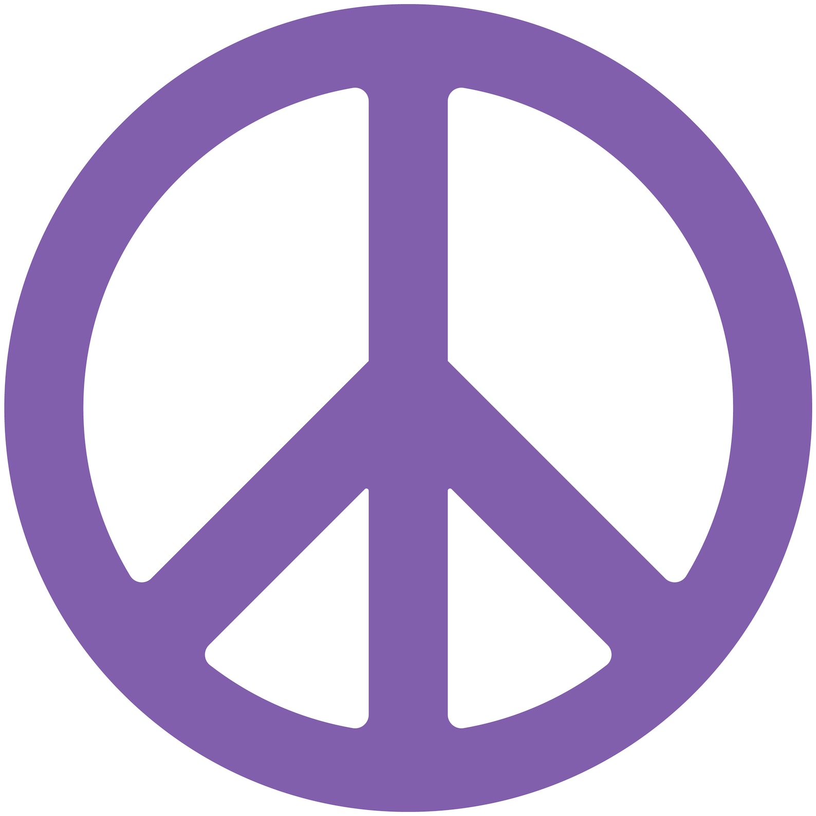 Peace Sign Vinyl Decal Car Window Bumper Sticker | Etsy