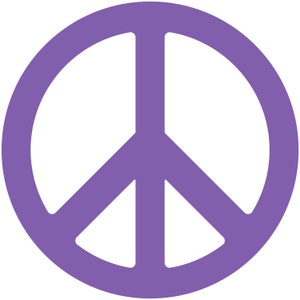 Peace Sign Vinyl Decal Car Window Bumper Sticker - Etsy