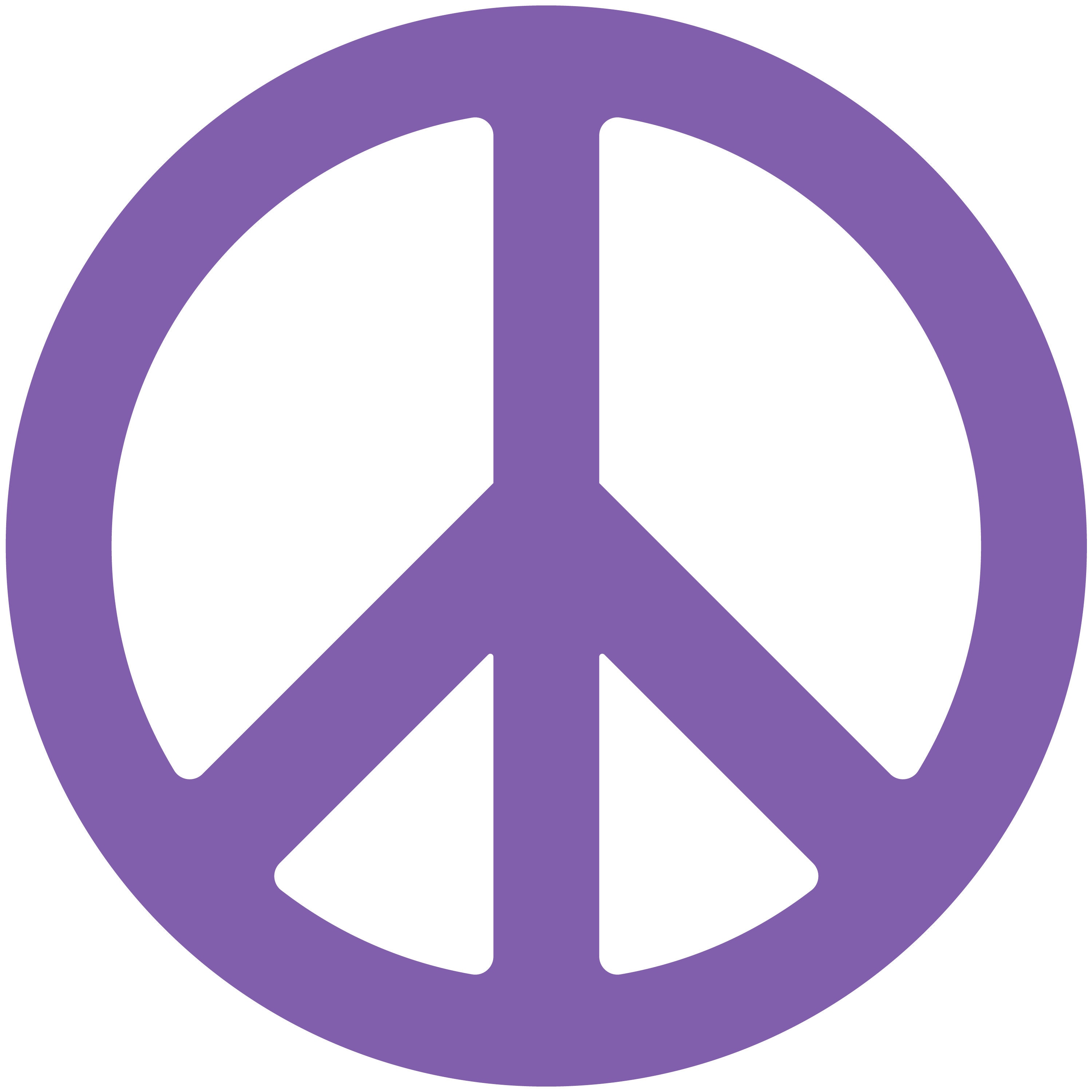 Peace Sign Vinyl Decal Car Window Bumper Sticker | Etsy