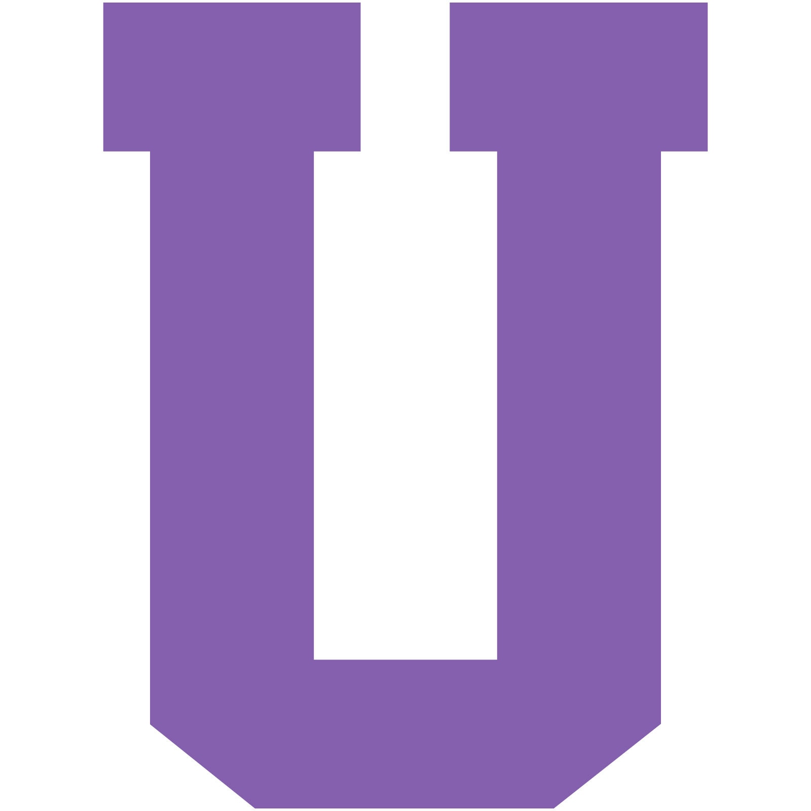 Varsity Letter U Decal Sticker Vinyl Window Laptop College - Etsy