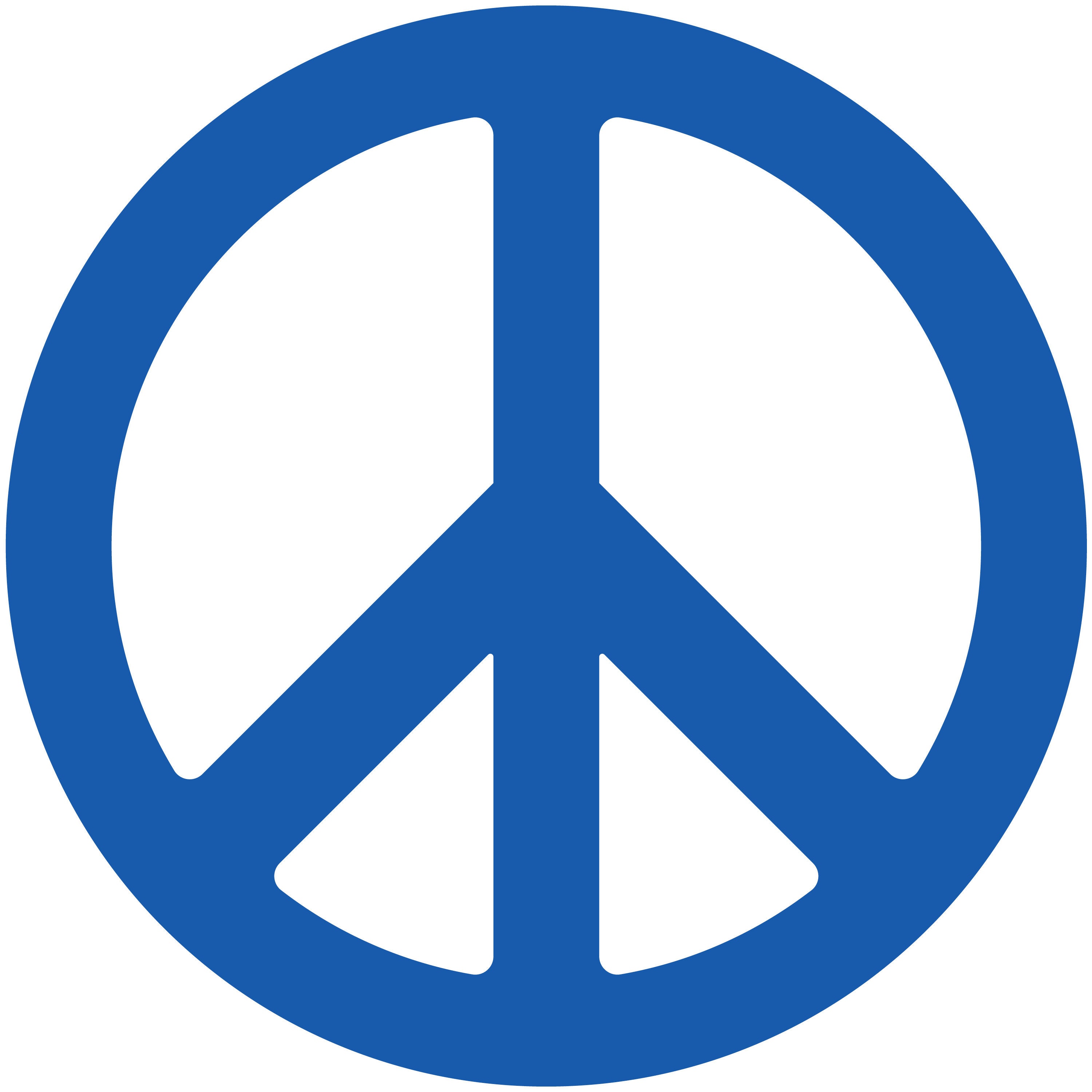 Peace Sign Vinyl Decal Car Window Bumper Sticker | Etsy