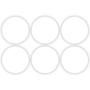 Circle Circles Pack Set Vinyl Decal Car Window Bumper Sticker Polka ...