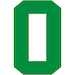 Varsity Letter O Decal Sticker Vinyl Window Laptop College Athletic ...