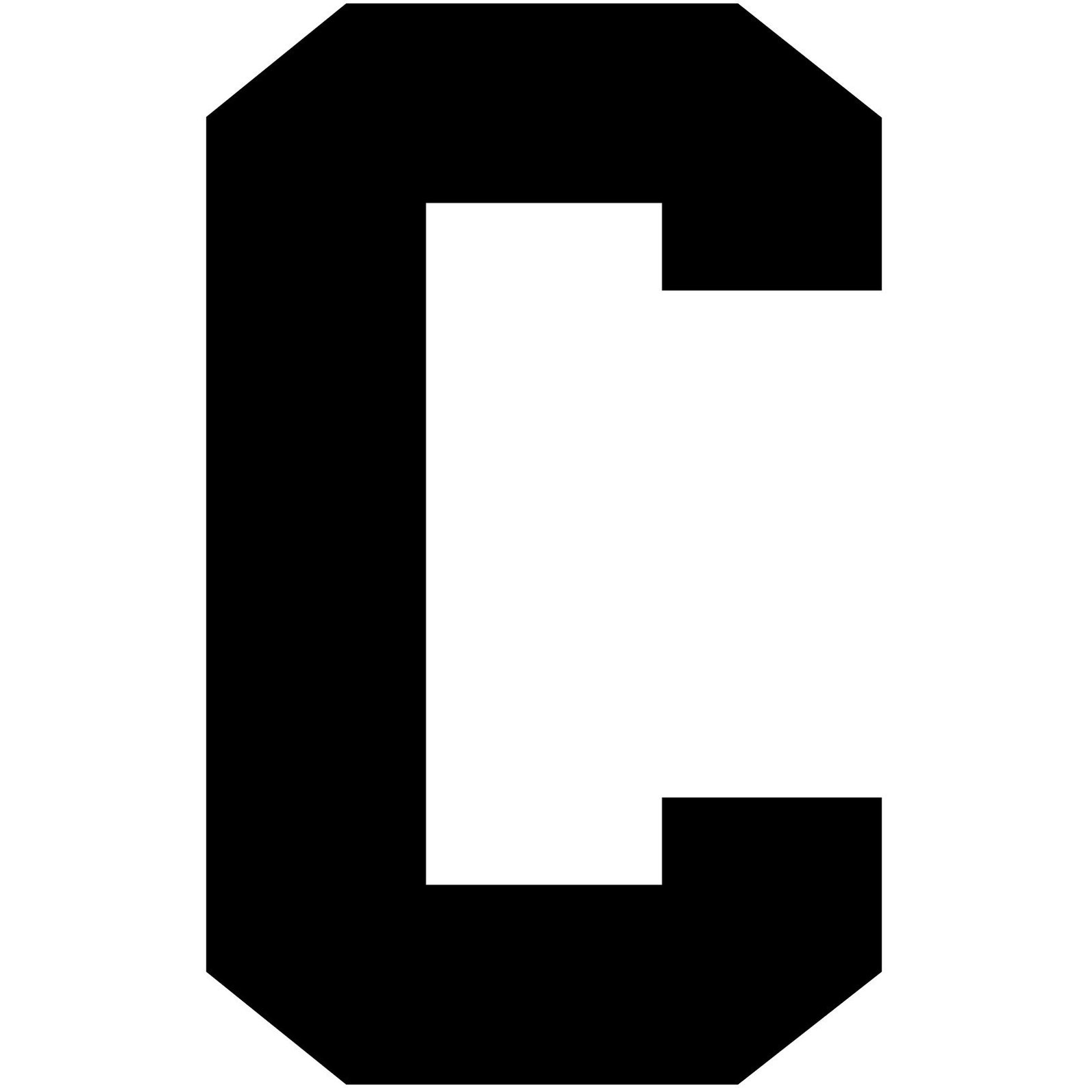 Varsity Letter C Decal Sticker Vinyl Window Laptop College - Etsy