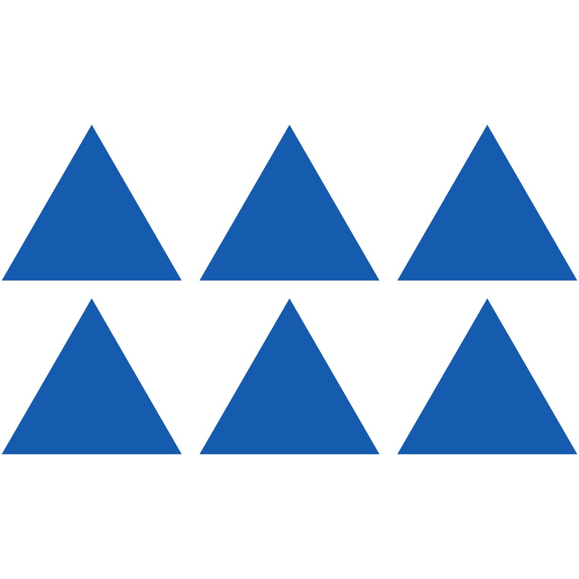 Triangle Triangles Pack Set Vinyl Decal Car Window Bumper | Etsy