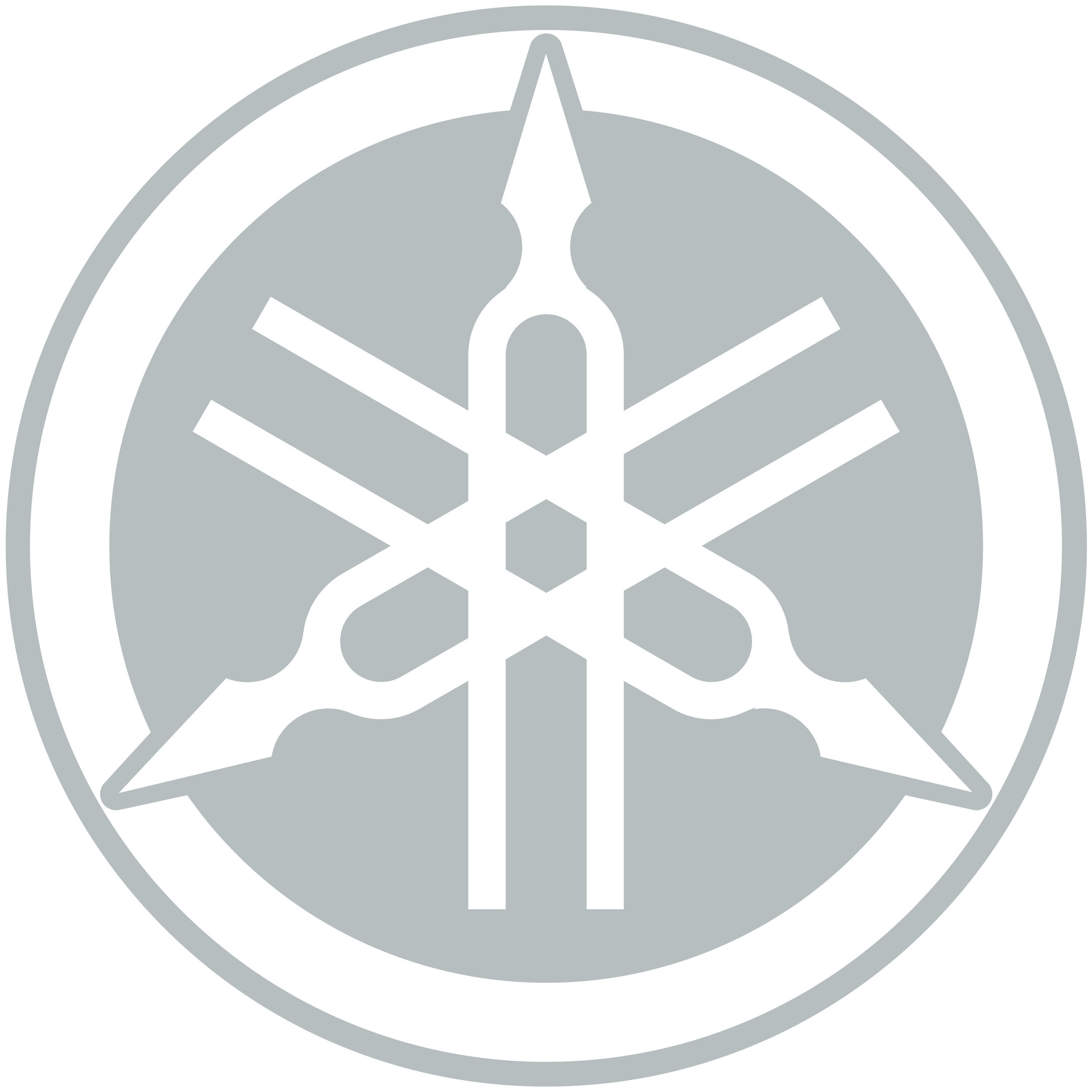 Yamaha Circle Logo Vinyl Decal Car Window Bumper Sticker Select Color ...