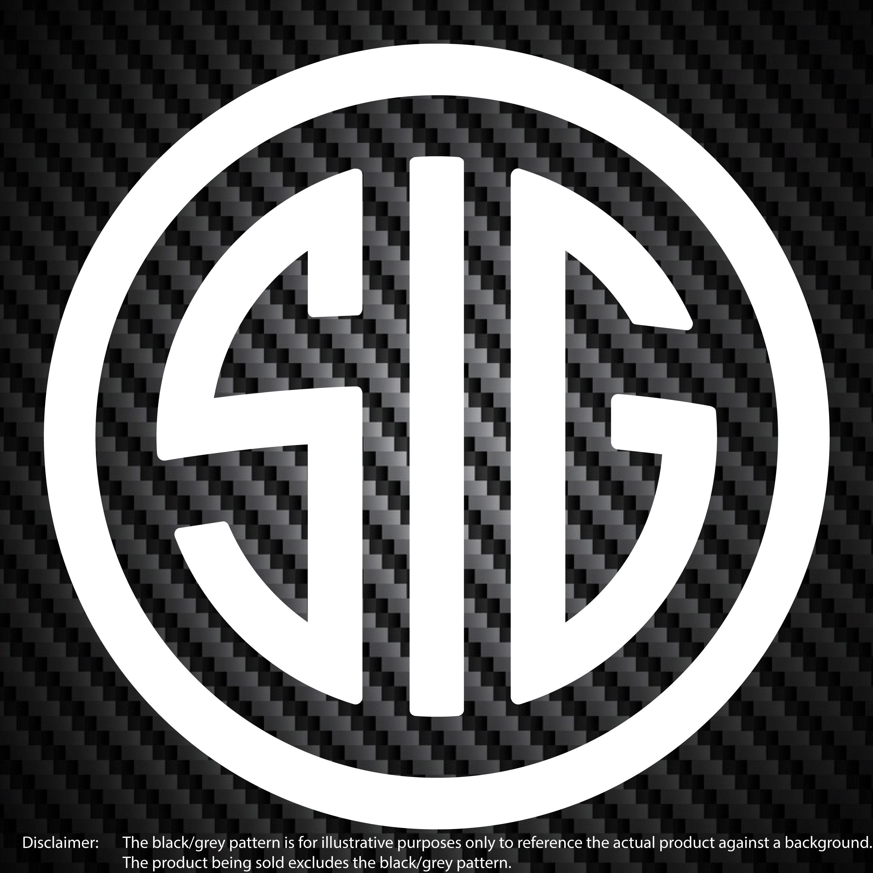 Sig Sauer Circle Logo Vinyl Decal Car Window Bumper Sticker | Etsy