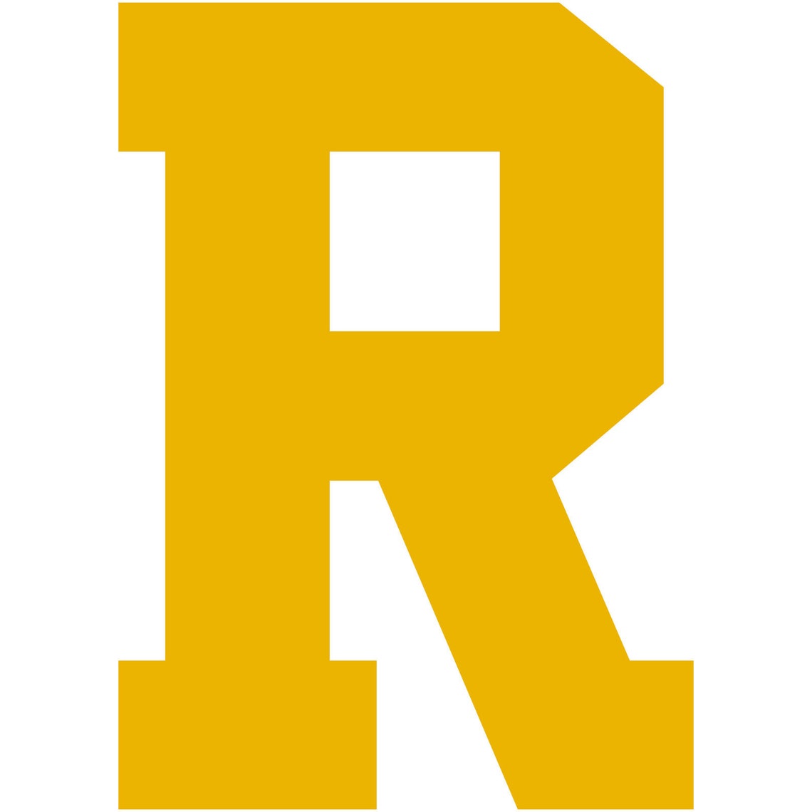 Varsity Letter R Decal Sticker Vinyl Window Laptop College | Etsy