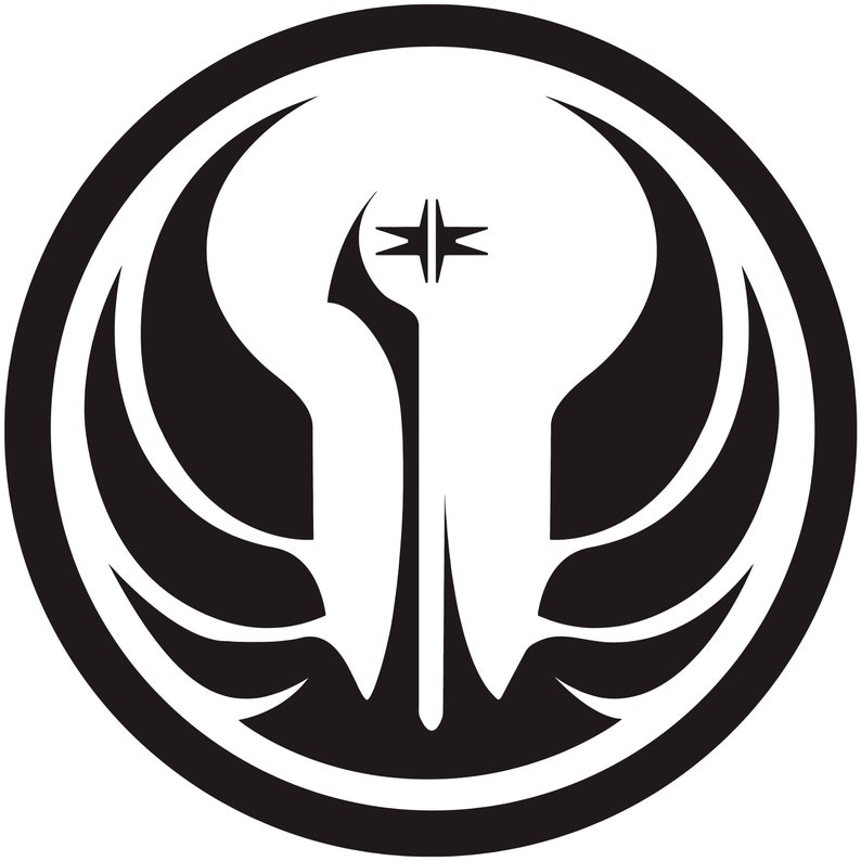 Star Wars Old Republic Logo Vinyl Decal Car Window Bumper - Etsy