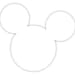 Mickey Mouse Head Vinyl Decal Car Window Bumper Sticker Disney - Etsy