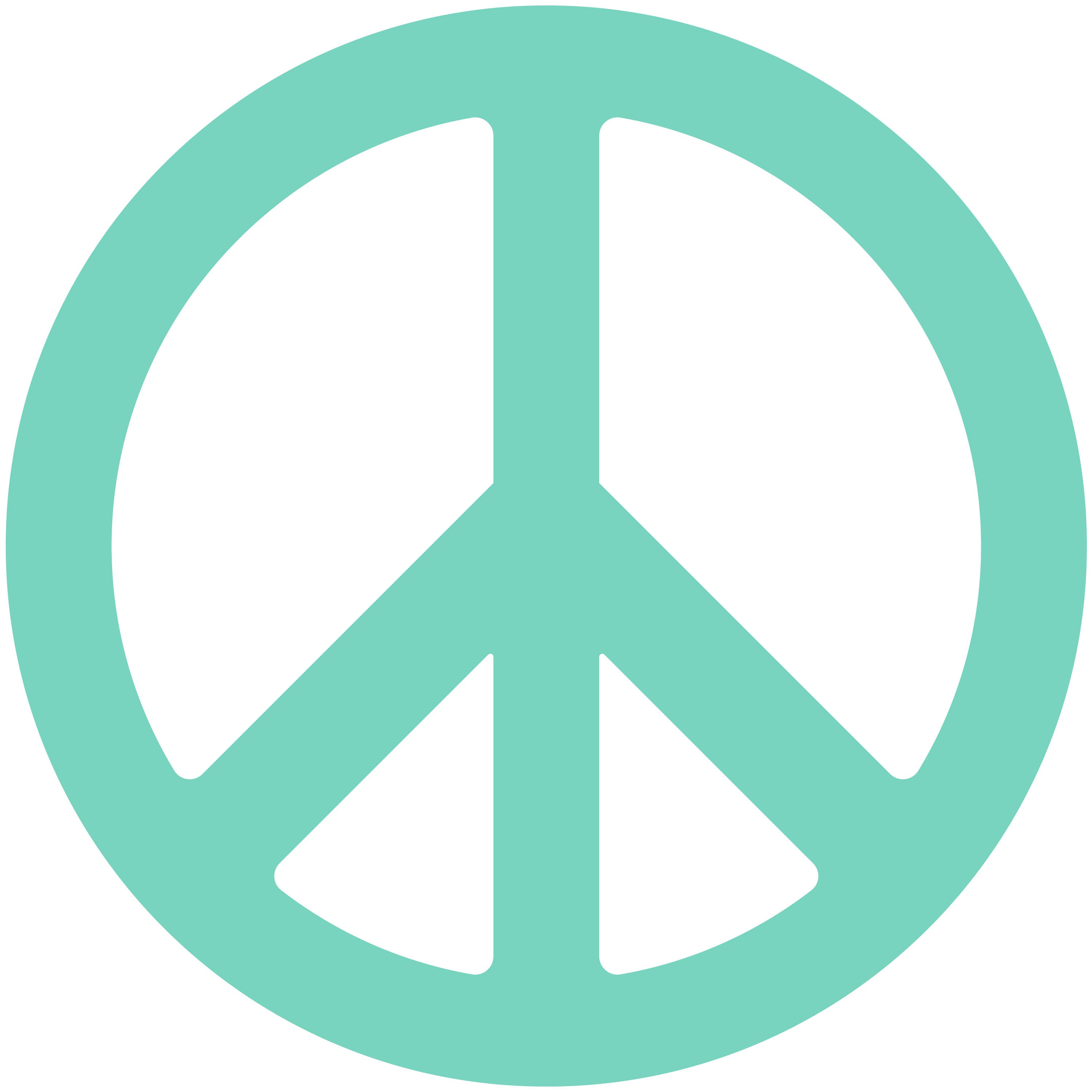 Peace Sign Vinyl Decal Car Window Bumper Sticker | Etsy