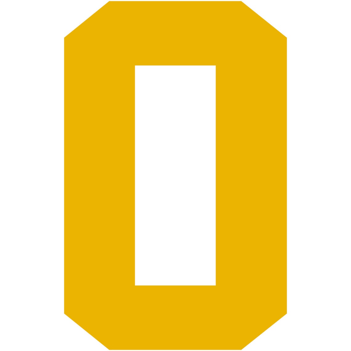Varsity Letter O Decal Sticker Vinyl Window Laptop College Athletic ...