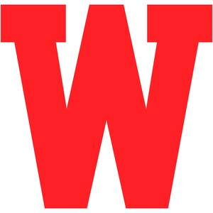 Varsity Letter W Decal Sticker Vinyl Window Laptop College Athletic ...