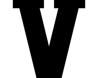 Varsity Letter R Decal Sticker Vinyl Window Laptop College | Etsy