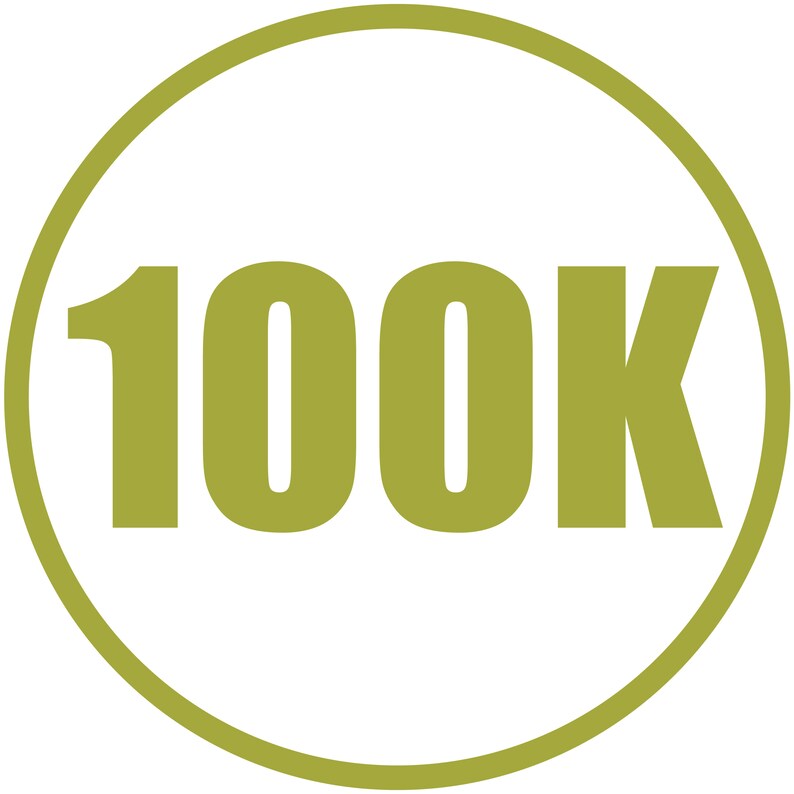 100K Circle Full Marathon Ultramarathon Euro Running Vinyl Decal Car ...