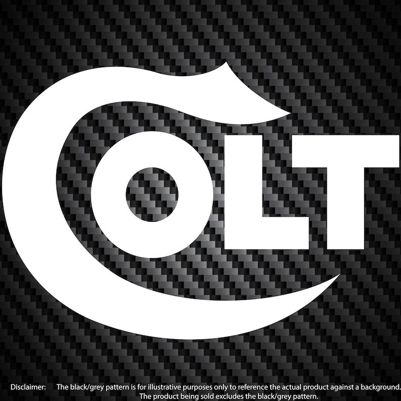 Colt Logo Vinyl Decal Car Window Bumper Sticker Gun Case - Etsy