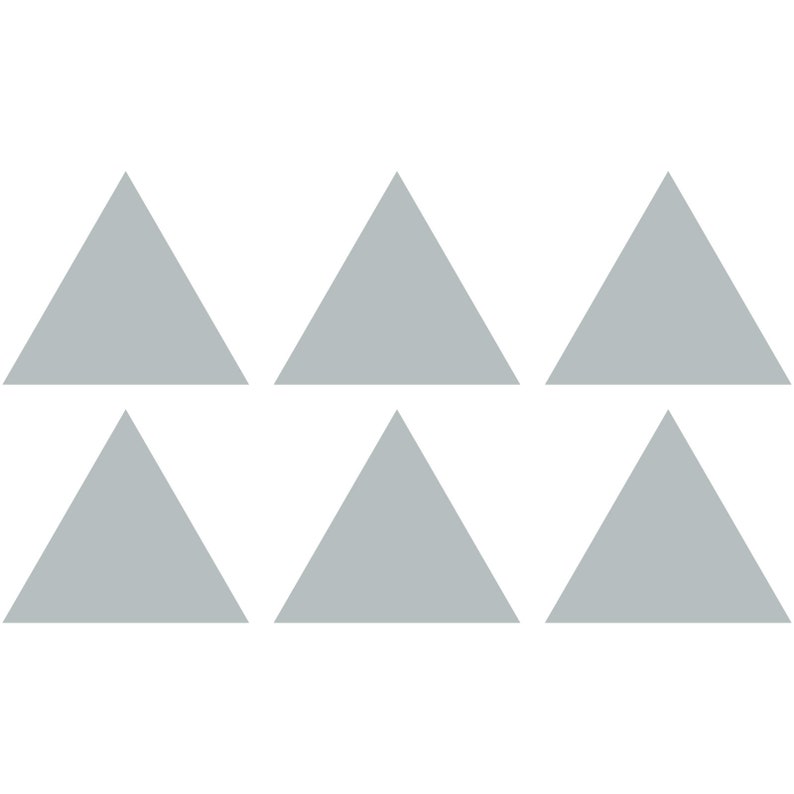 Triangle Triangles Pack Set Vinyl Decal Car Window Bumper Sticker ...