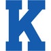 Varsity Letter K Decal Sticker Vinyl Window Laptop College Athletic ...