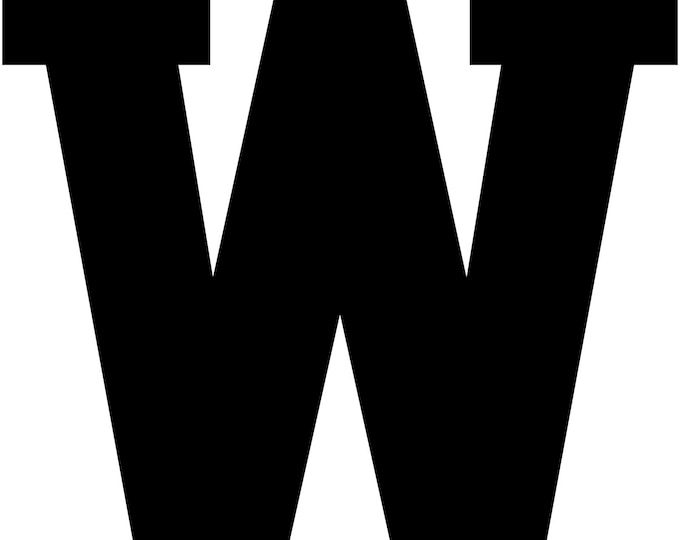 Varsity Letter I Decal Sticker Vinyl Window Laptop College Athletic ...