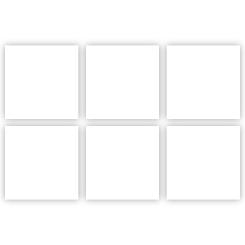 Square Squares Pack Set Vinyl Decal Car Window Bumper Sticker - Etsy