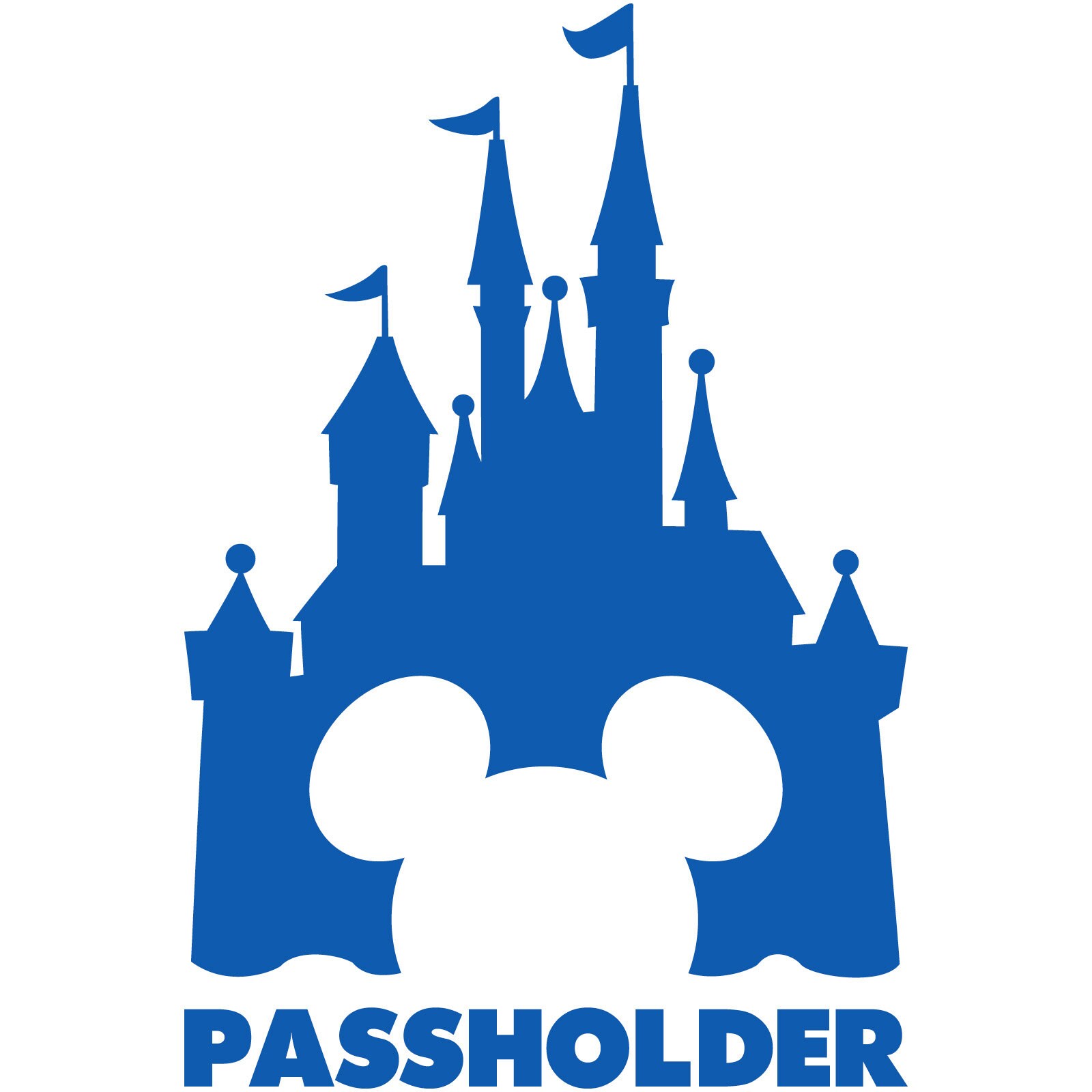 Disney Passholder Vinyl Decal Car Window Bumper Sticker Disney - Etsy ...