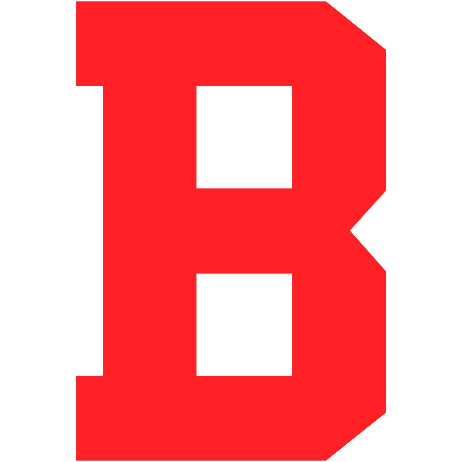 Varsity Letter B Decal Sticker Vinyl Window Laptop College - Etsy