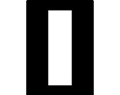 Varsity Number 0 Decal Sticker Vinyl Window Laptop College - Etsy