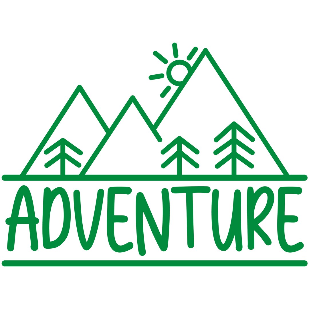 Adventure Logo Vinyl Decal Car Window Bumper Sticker Hiking Travel ...