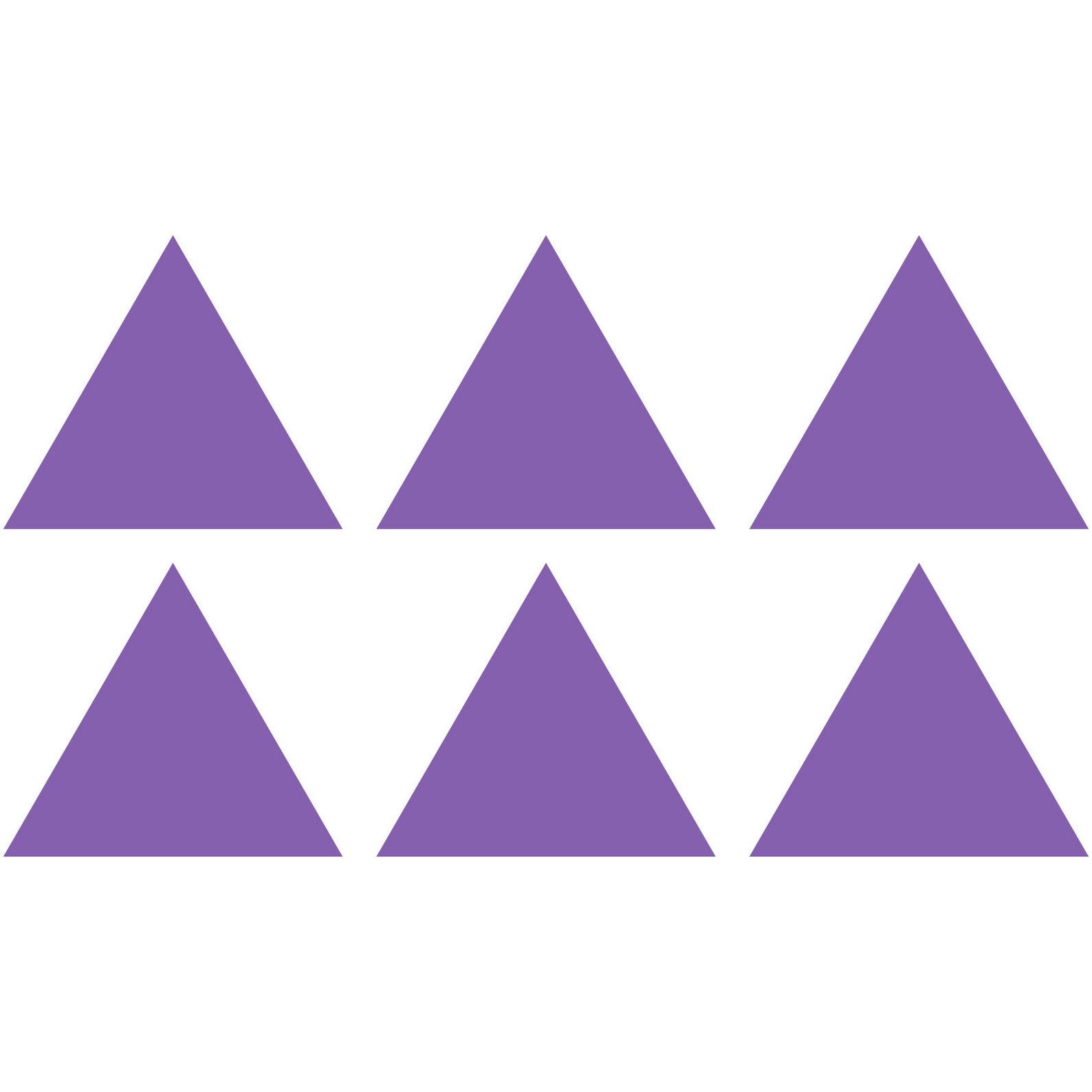 Triangle Triangles Pack Set Vinyl Decal Car Window Bumper Sticker ...