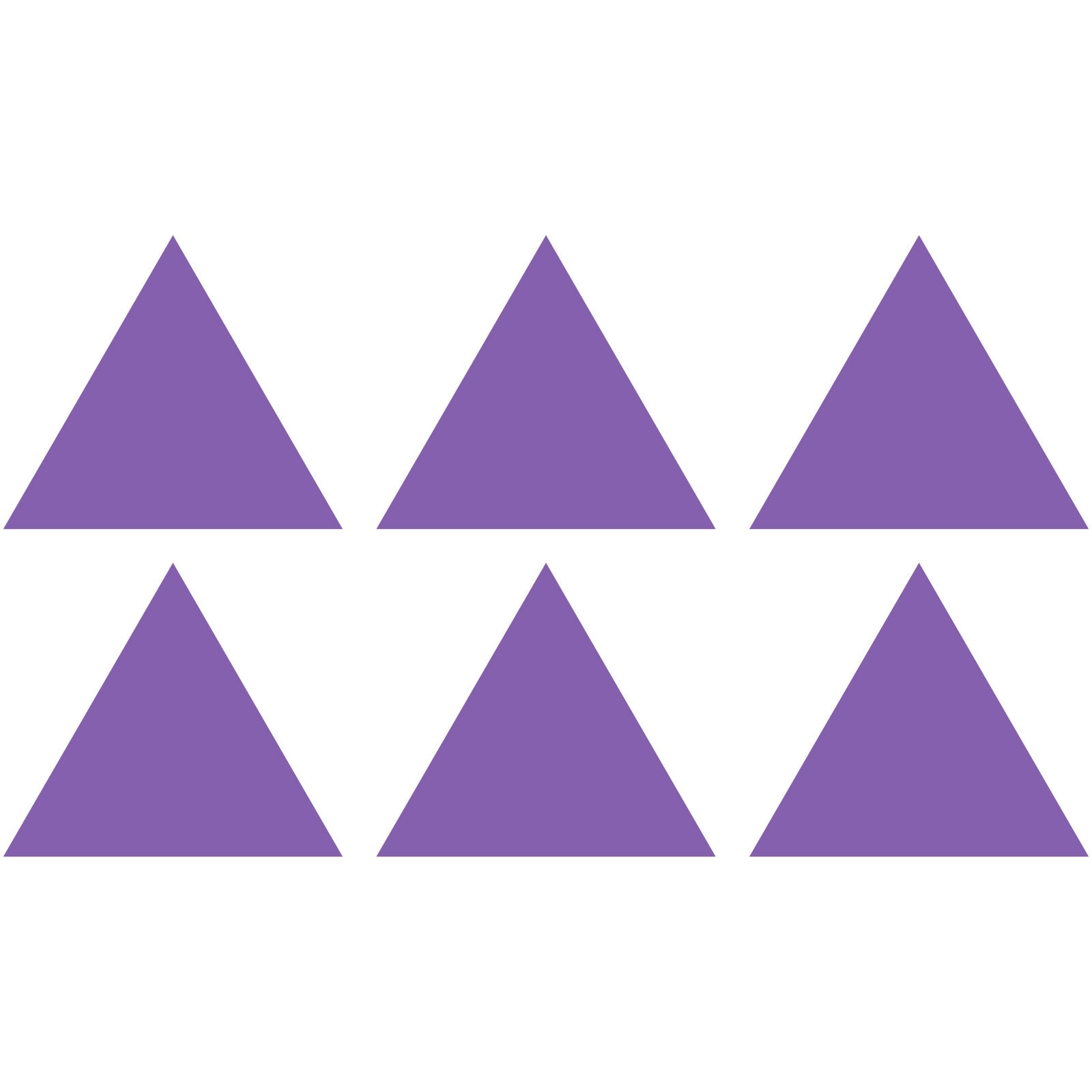 Triangle Triangles Pack Set Vinyl Decal Car Window Bumper Sticker ...