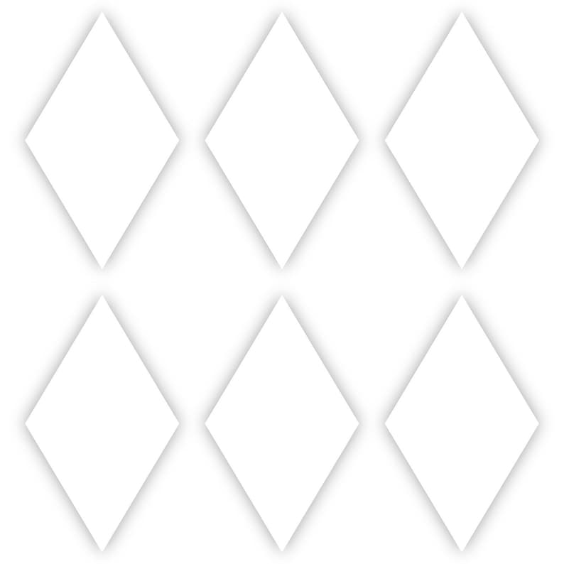 Diamond Diamonds Pack Set Vinyl Decal Car Window Bumper Sticker Shapes ...