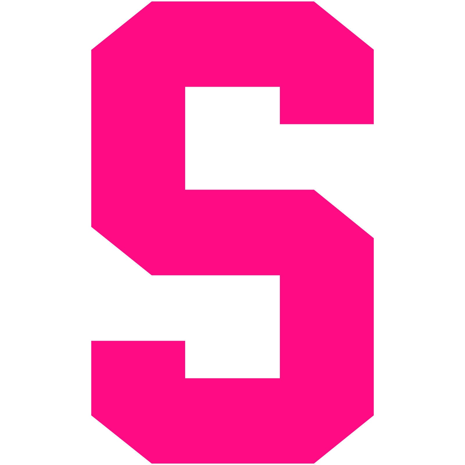 Varsity Letter S Decal Sticker Vinyl Window Laptop College - Etsy