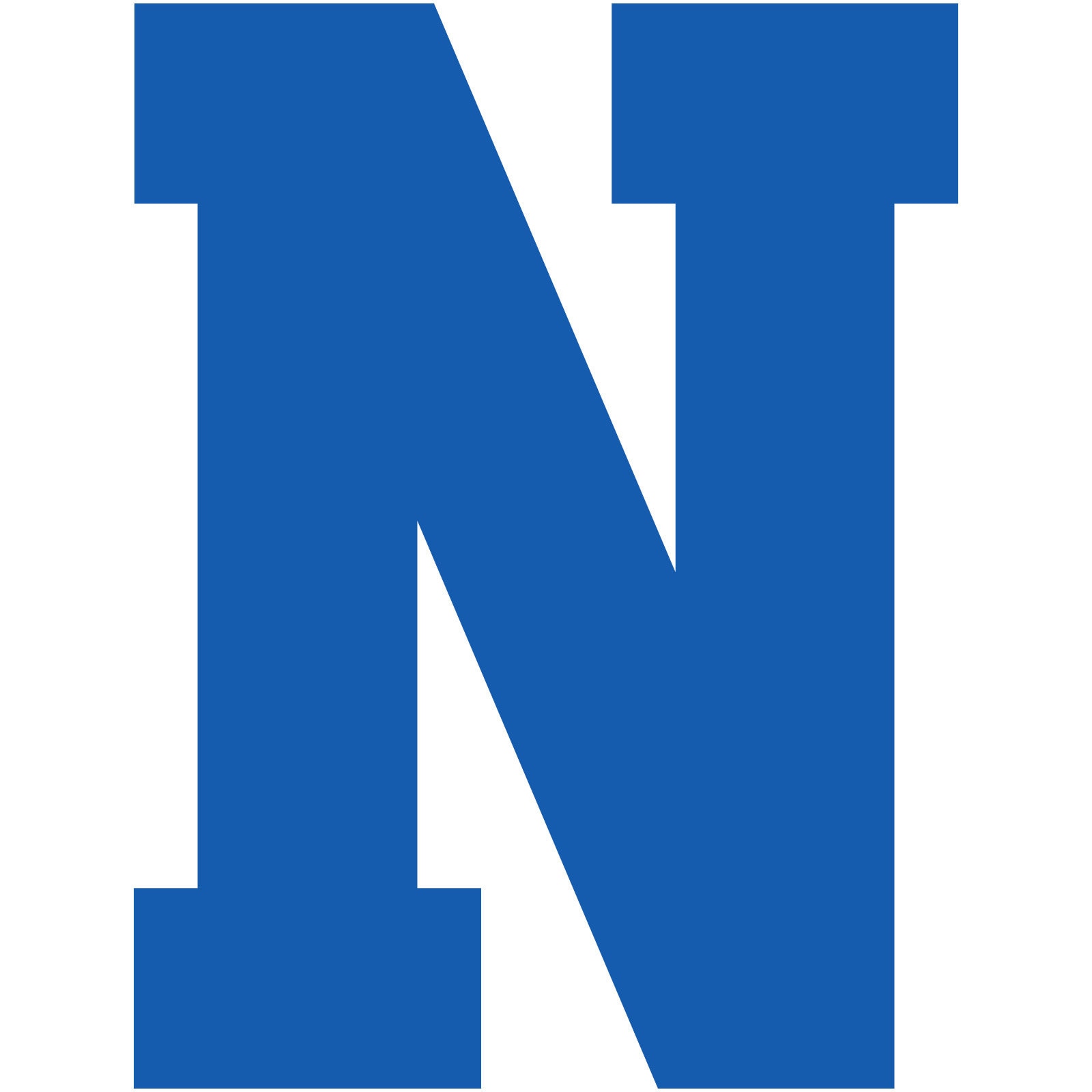 Varsity Letter N Decal Sticker Vinyl Window Laptop College Athletic ...
